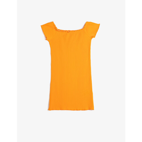 Платье KOTON, размер 9-10 лет, оранжевый