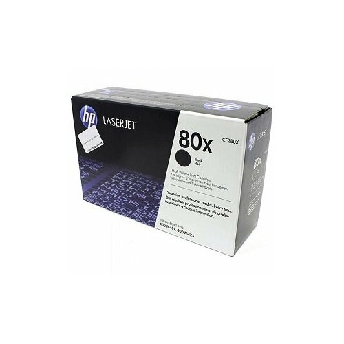 Контрактный картридж HP 80X лазерный увеличенной емкости (6900 стр)