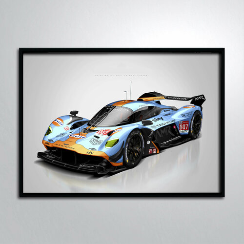 Постер в раме/Интерьер/Авто/Aston Martin Le Mans Concept