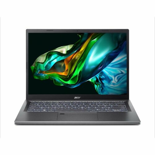 Acer Ноутбук Acer Ноутбук Acer Aspire 5 14A514-56M Core i5-1335U/16Gb/SSD512Gb/14"/WUXGA/IPS/noOS/Iron (NX. KH6CD.003) A514-56M (A514-56M-52QS)