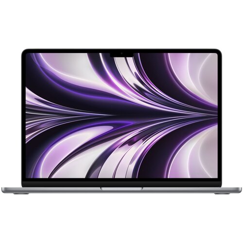 13.6" Ноутбук Apple MacBook Air 13 2022 2560x1664, Apple M2, RAM 8 ГБ, LPDDR5, SSD 256 ГБ, Apple graphics 8-core, macOS, Z15S000F7, серый космос, английская раскладка