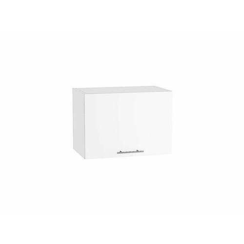 Настенный модуль для кухни Шкаф верхний горизонтальный глубокий Валерия-М 358*500*574 Белый глянец / Белый