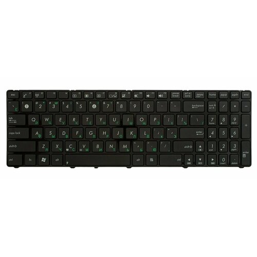 Клавиатура для ноутбука Asus K50C с рамкой
