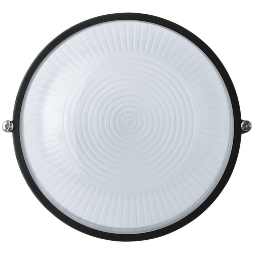Настенно-потолочный светильник Navigator NBL-R1-60-E27/BL (НПБ 1301 / НПП 1301), E27, 60 Вт, кол-во ламп: 1 шт., 2700 К, цвет арматуры: черный, цвет плафона: белый