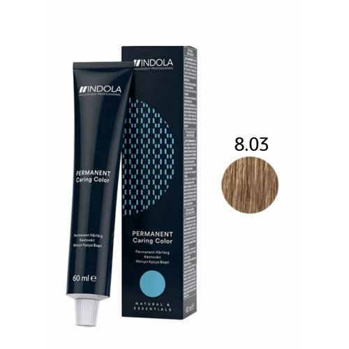 Крем-краска INDOLA NATURAL&ESSENTIALS 8.03 60 мл