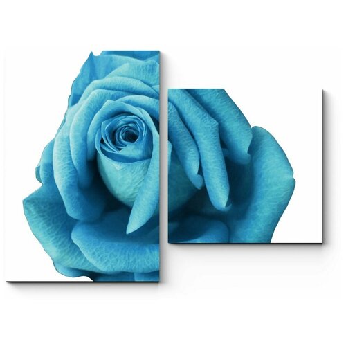 Модульная картина Голубая роза 90x68