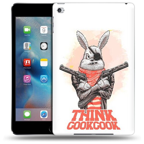 Чехол задняя-панель-накладка-бампер MyPads кролик пират для iPad mini 4 7.9 (2015)-A1538/A1550 противоударный