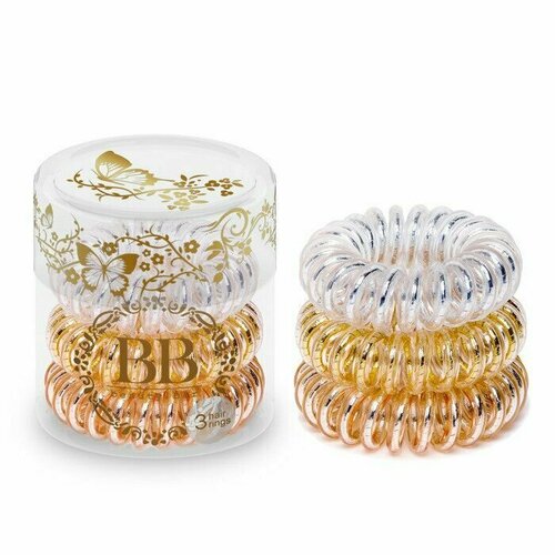 Резинка для волос Beauty Bar Hair-Rings Metallic Set