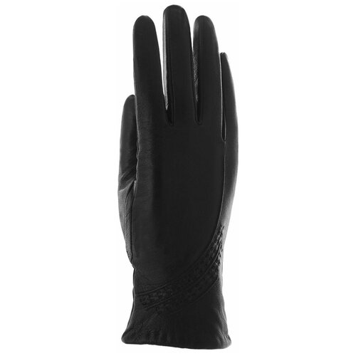 Перчатки  malgrado, размер 7.5, черный