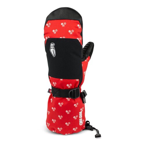 Варежки CRAB GRAB Cinch Womens Mitt, черный, красный