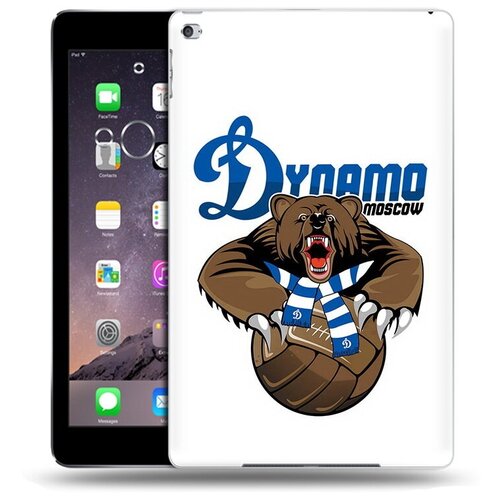 Чехол задняя-панель-накладка-бампер MyPads ФК Динамо медведь для Apple iPad Air 2 (A1566/A1567) противоударный