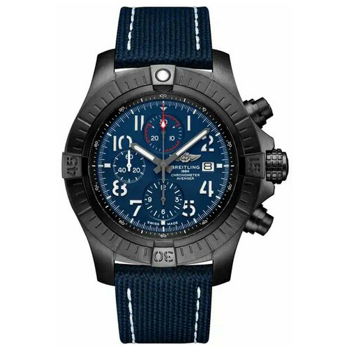 Наручные часы BREITLING, синий, черный