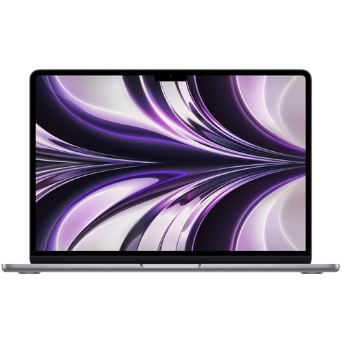 13.6" Ноутбук Apple MacBook Air 13 2022 2560x1664, Apple M2, RAM 8 ГБ, LPDDR5, SSD 512 ГБ, Apple graphics 10-core, macOS, MLXX3ZP/A, space gray, английская раскладка