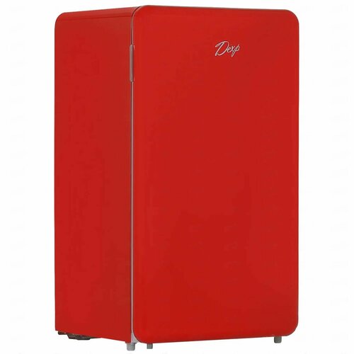 Однодверный мини холодильник компактный (гарантия целости!), красный, GoodsMart, 1 шт.