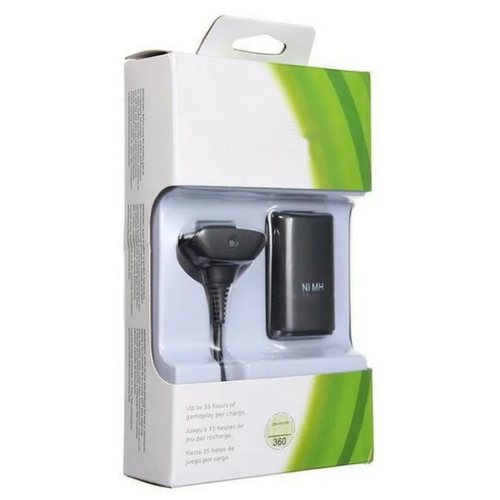 Кабель USB MyPads - зарядное устройство от сети для геймпада Microsoft Xbox 360 / 360S Slim / 360E / 360 Pro Wireless Controller + аккумуляторная.