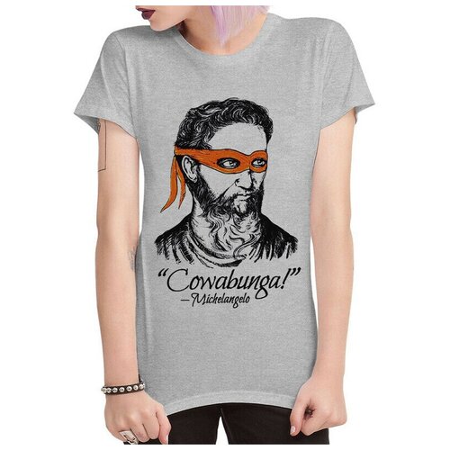 Футболка DS Apparel, размер M, серый
