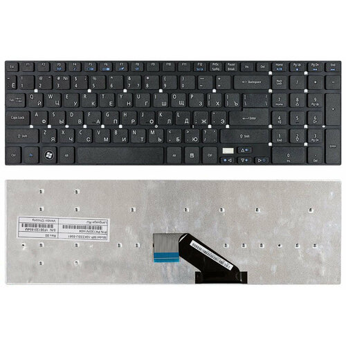 Клавиатура для Acer NSK-R6ABC черная