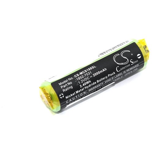 Аккумуляторная батарея (АКБ) CameronSino CS-MCS188SL для электробритвы Wella Xpert HS50, 1.2В, 2000мАч, Ni-Mh