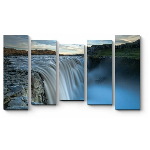 Модульная картина Неземная красота водопада 100x60