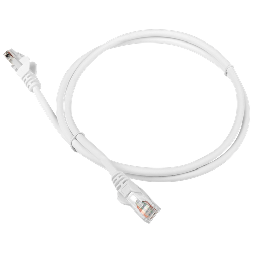 Патч-корд Lanmaster LAN-PC45 RJ-45 (m) - RJ-45 (m) CAT6 U/UTP, 1.5 м, 1 шт., белый