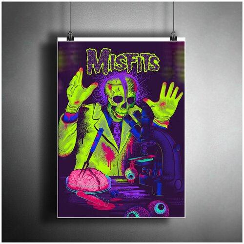 Постер плакат для интерьера "Сериал: Отбросы (Misfits). Супергерои" / Декор дома, офиса, комнаты, квартиры A3 (297 x 420 мм)