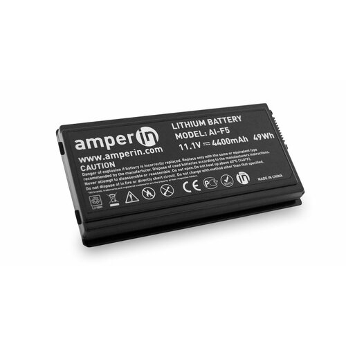 Аккумуляторная батарея Amperin для ноутбука Asus X50RL 11.1V (4400mAh)