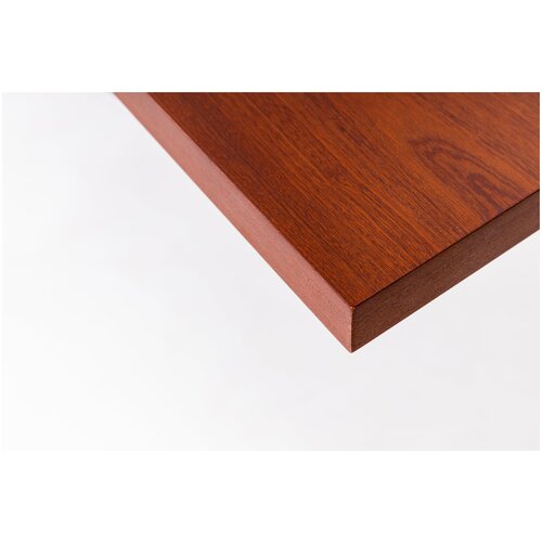 Столешница StolStoya 120*65 см толщ. 36 мм Красное дерево (шпон) / для письменного стола / для компьютерного стола / для офисного стола