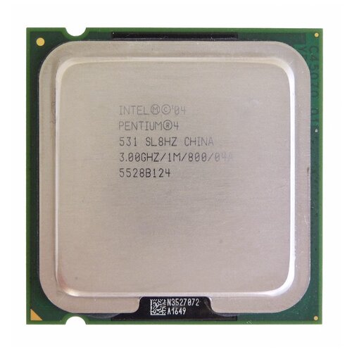 Процессор Intel Pentium 4 531 LGA775,  1 x 3000 МГц, OEM