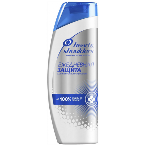 Шампунь Head&Shoulders Ежедневная защита с антимикробным эффектом, против перхоти, 300 мл