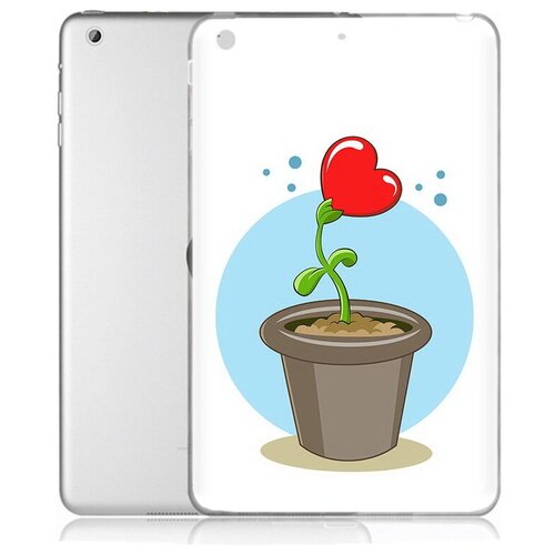 Чехол задняя-панель-накладка-бампер MyPads Растение любви 14 февраля для iPad Pro 11 (2018) A1979/A1934/A2013 противоударный