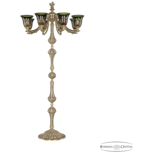 Торшер 72009T/8/210 FP P2 U Amber-Green/H-1I FA1S Bohemia Ivele Crystal