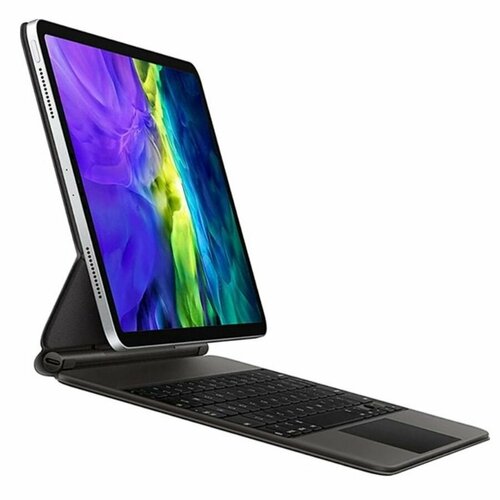 Клавиатура с чехлом для планшета WiWU Magic Keyboard для iPad Pro 12.9" (2020-2021) - Черная