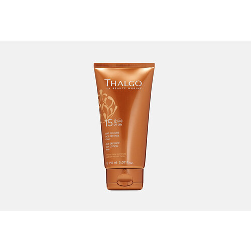 Антивозрастное солнцезащитное молочко для тела SPF15 Thalgo AGE DEFENCE SUN LOTION / объём 150 мл