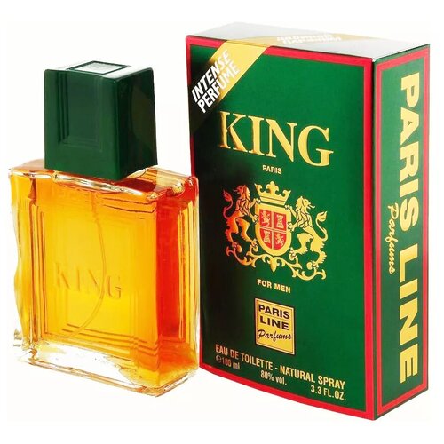 Paris Line Parfums туалетная вода King, 100 мл, 100 г