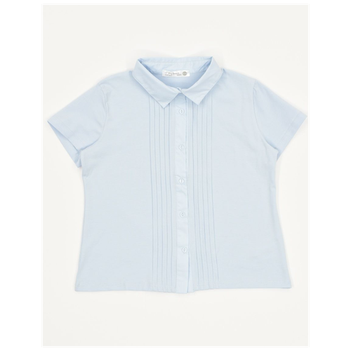 Школьная блуза Белый Слон, размер 170, голубой