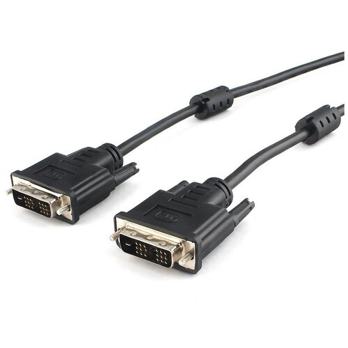 Аксессуар Gembird Cablexpert DVI-D Single Link 19M/19M 1.8m Black CC-DVIL-BK-6