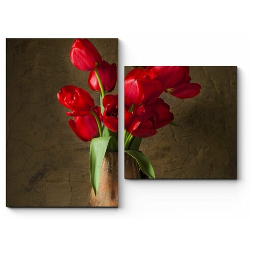 Модульная картина Прекрасные тюльпаны 110x83