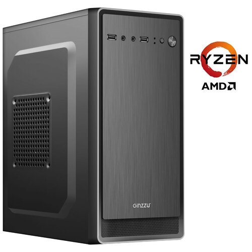 Компьютер для дома и офиса CyberNote E1079 (AMD Ryzen7 5700G 3.8ГГц, DDR4 16Гб, SSD 512Гб, AMD Vega7, Win10Pro)