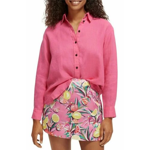 Блуза SCOTCH & SODA, размер 34, розовый