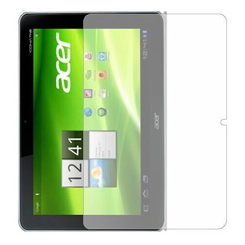 Acer Iconia Tab A210 защитный экран Гидрогель Прозрачный (Силикон) 1 штука
