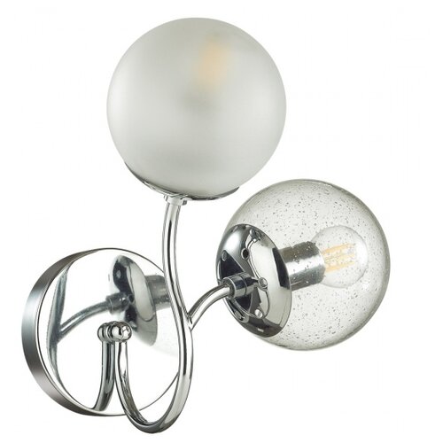 Настенный светильник Lumion Candice 4554/2W, E14, 80 Вт, кол-во ламп: 2 шт., хром