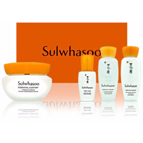 Набор уходовых увлажняющих средств SULWHAOO Essential Comfort Firming Cream Limited Set 75ml+8мл+35мл+35мл