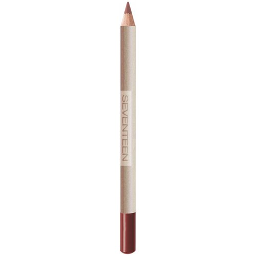 Seventeen Longstay Lip Shaper Pencil Карандаш для губ устойчивый, №21, темный оранжевый