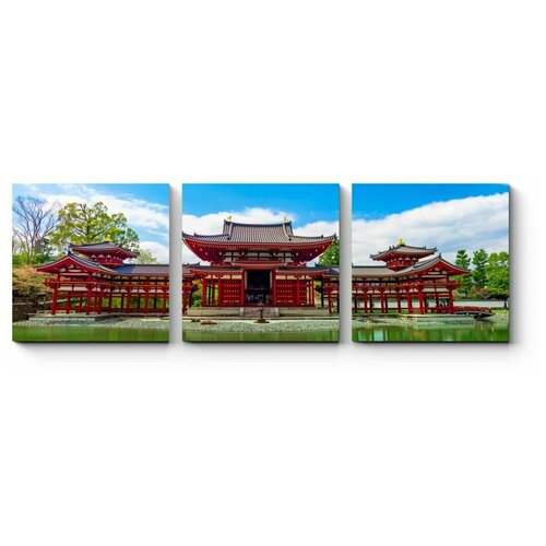 Модульная картина Храм Биодо, Киото120x40
