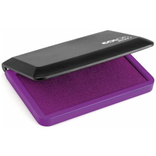 Подушка штемпельная Colop Micro 1 корп: фиолетовый оттис: фиолетовый настольная