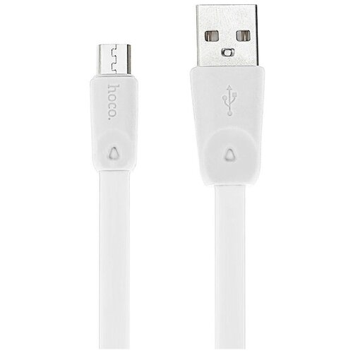 Кабель Hoco Rapid X9 USB - microUSB, 1 м, белый