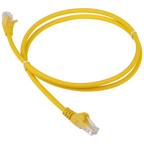 Патч-корд Lanmaster LAN-PC45 RJ-45 (m) - RJ-45 (m) CAT6 U/UTP, 5 м, 1 шт., желтый