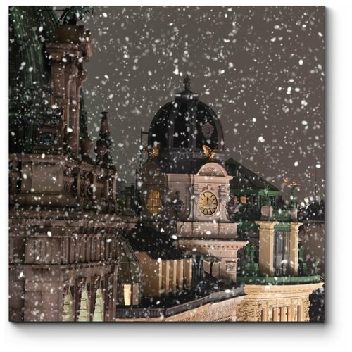 Модульная картина Крыши зимней Вены20x20