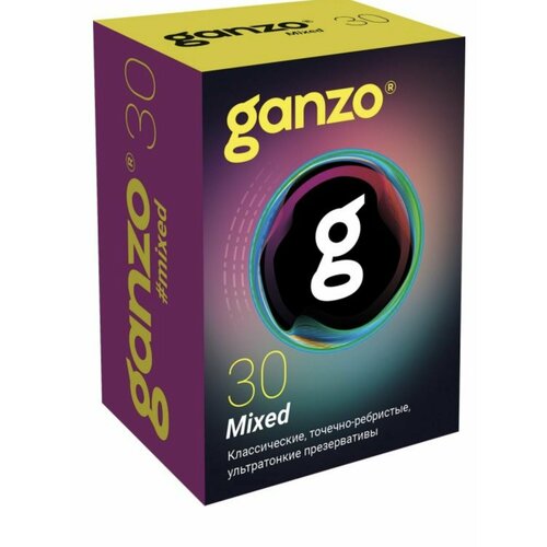 Ganzo Микс-набор из 30 презервативов Ganzo Mixed