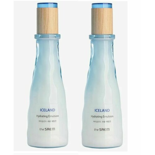 THE SAEM Эмульсия для лица увлажняющая минеральная Iceland Hydrating Emulsion, 140 мл - 2 штуки